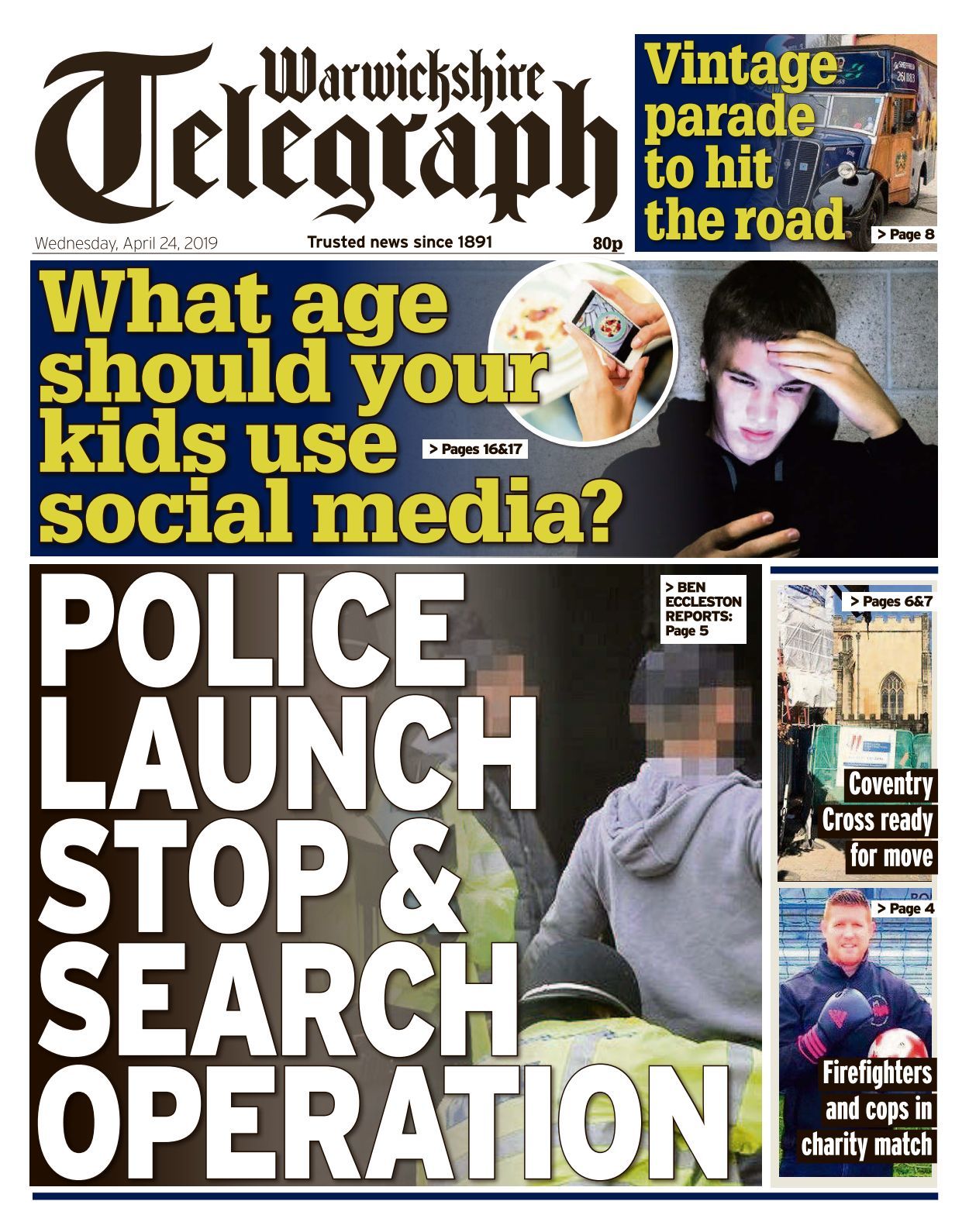 Warwickshire Telegraph - 2019-04-24