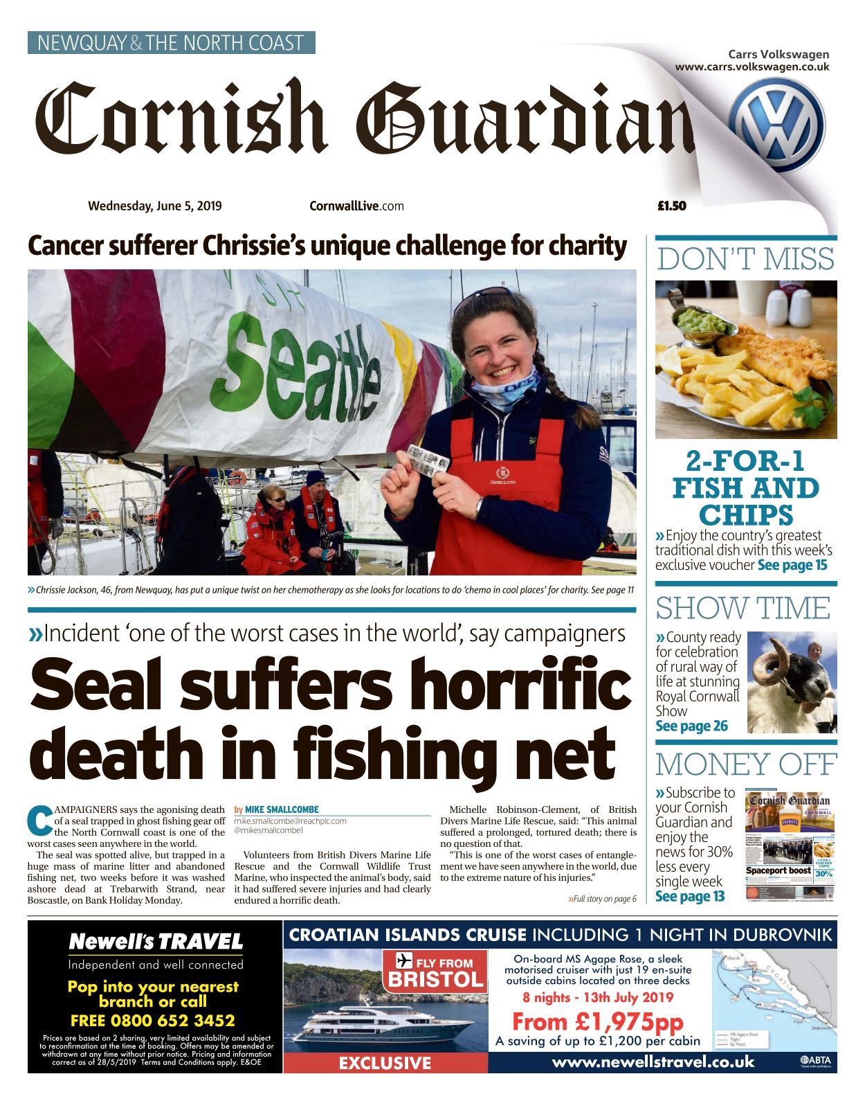 Cornish Guardian Newquay - 2019-06-05