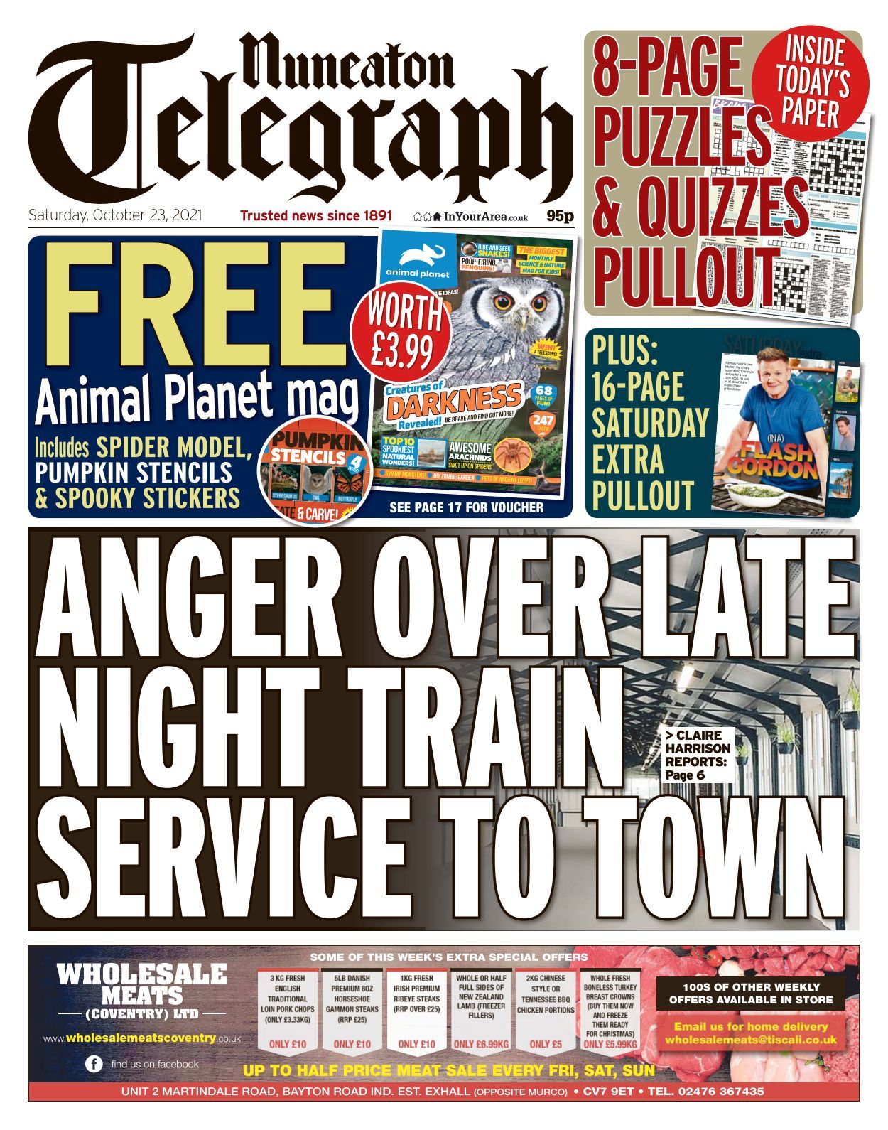Nuneaton Telegraph - 2021-10-23