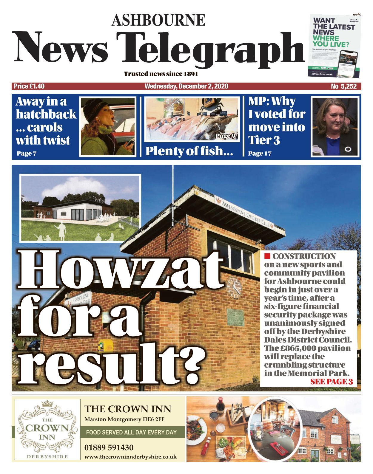 Ashbourne News Telegraph - 2020-12-02