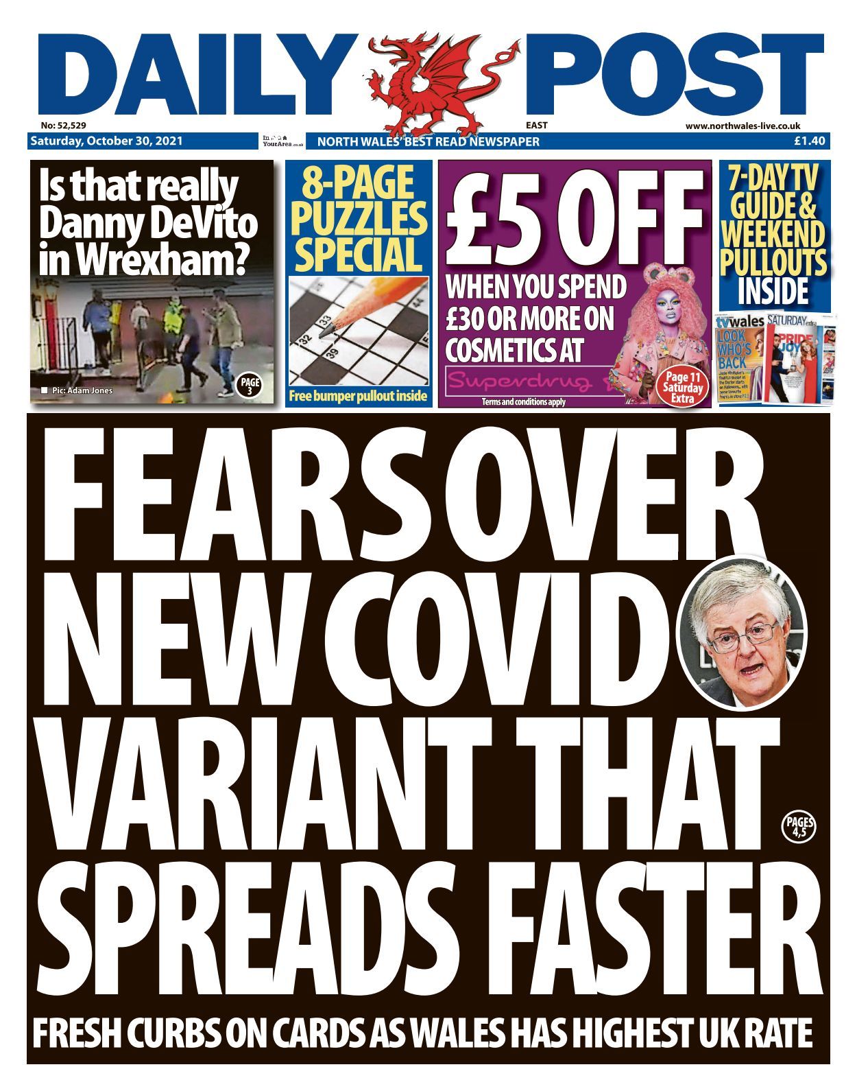 Daily Post Wales East - 2021-10-30