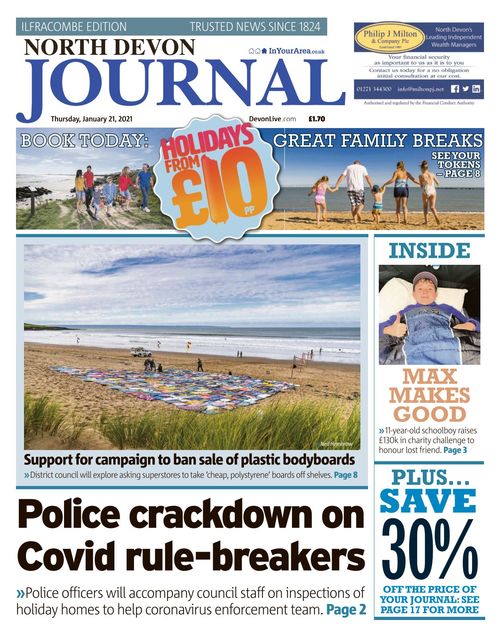 North Devon Journal Ilfracombe - 2021-01-21