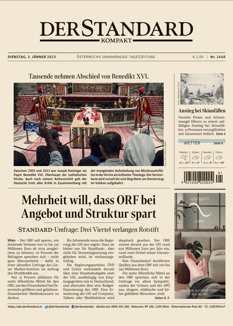 DER STANDARD Kompakt - 2023-01-03