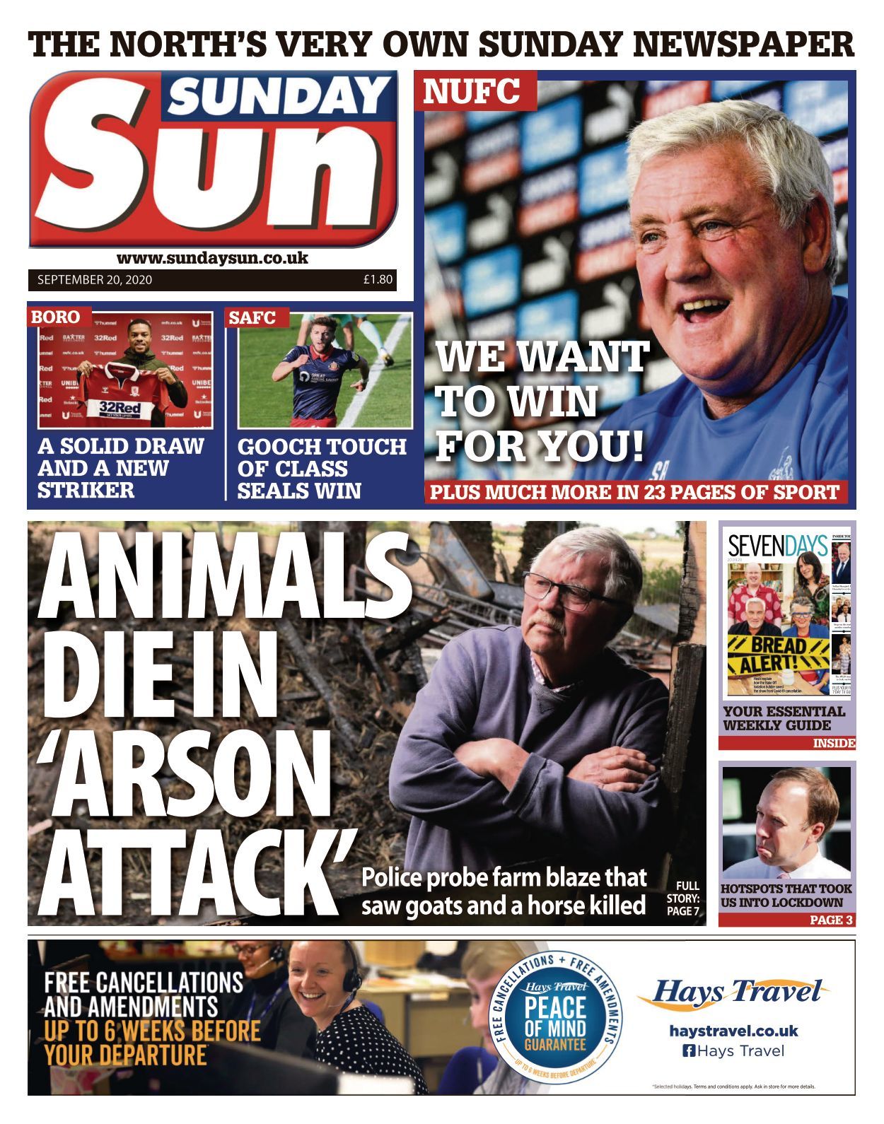 Sunday Sun - 2020-09-20