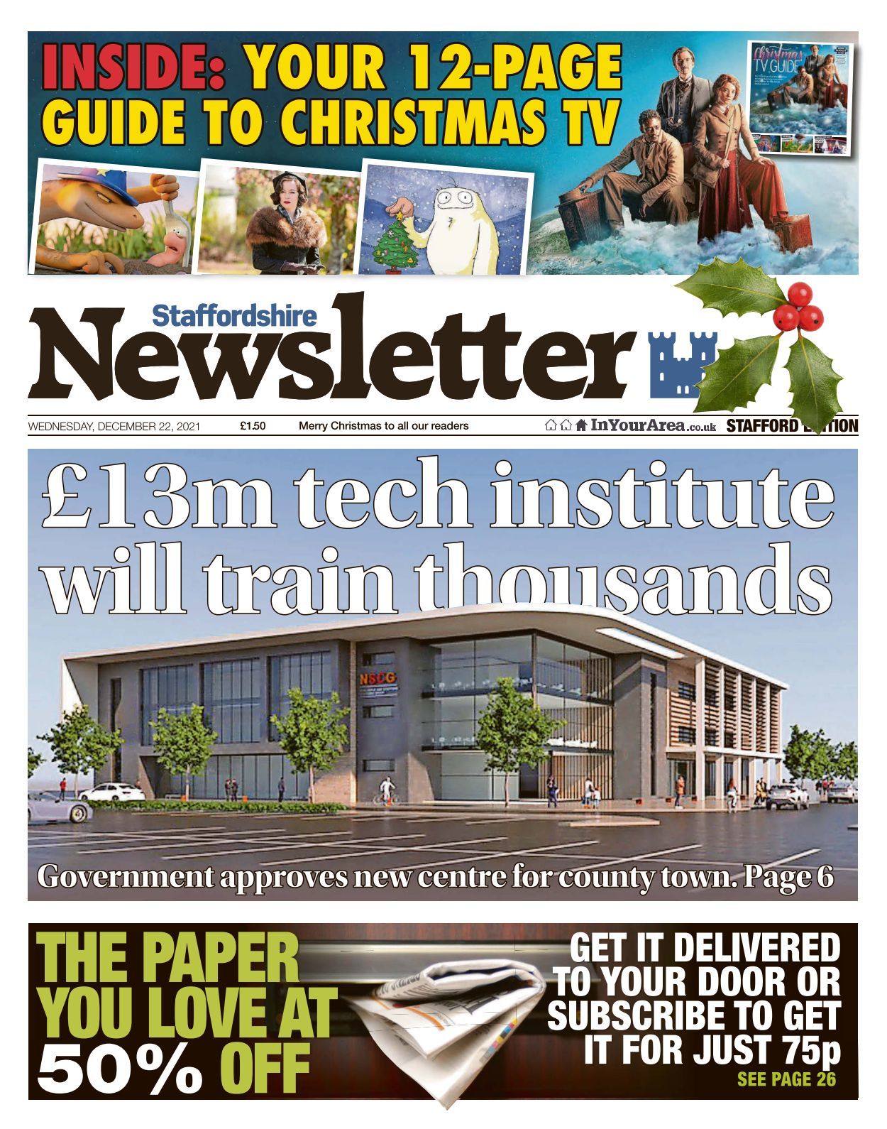 Staffordshire Newsletter - 2021-12-22