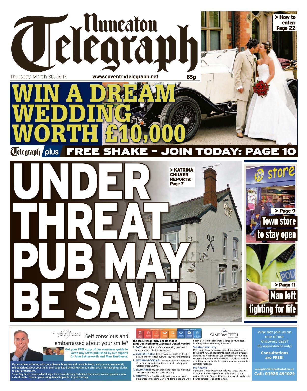 Nuneaton Telegraph - 2017-03-30
