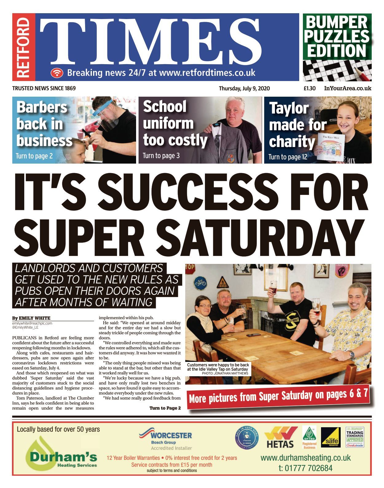 Retford Times - 2020-07-09