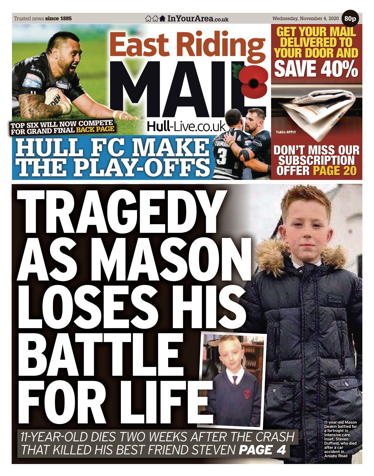 East Riding Daily Mail - 2020-11-04