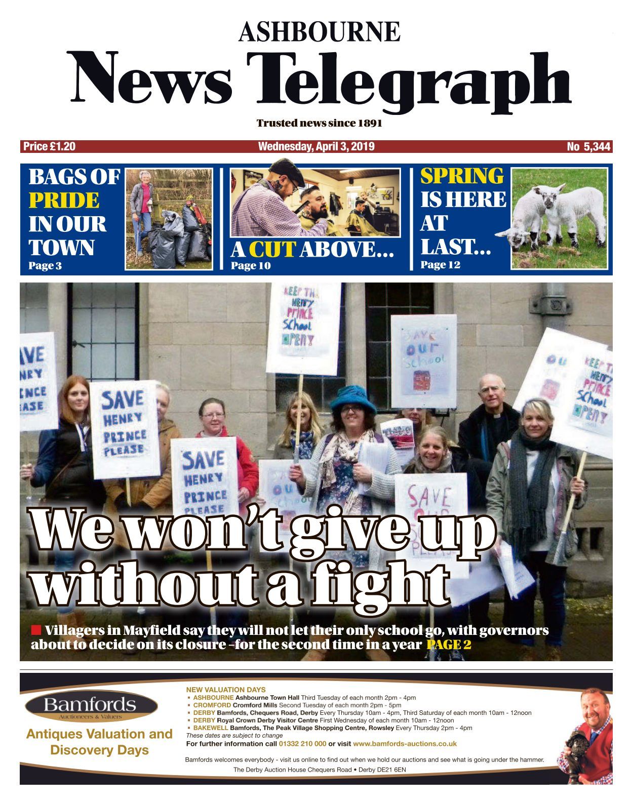 Ashbourne News Telegraph - 2019-04-03