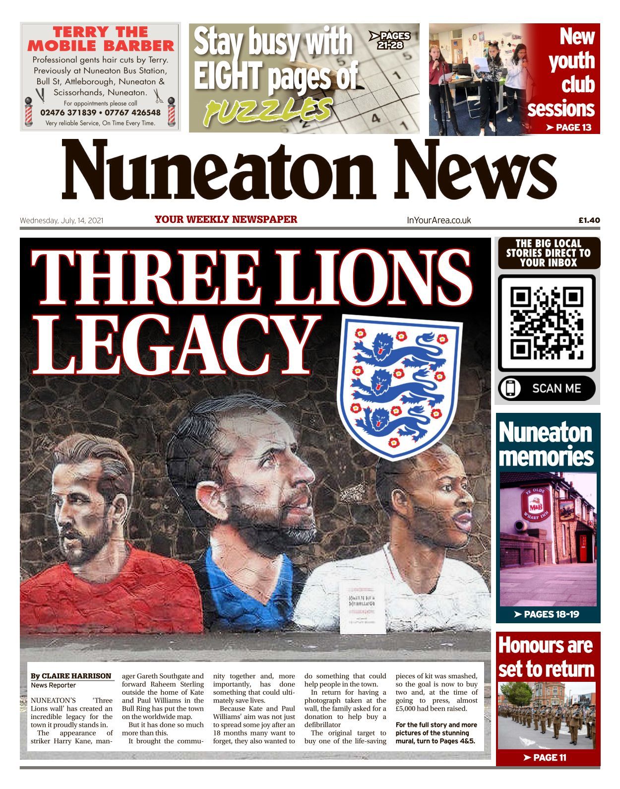 Nuneaton News - 2021-07-14