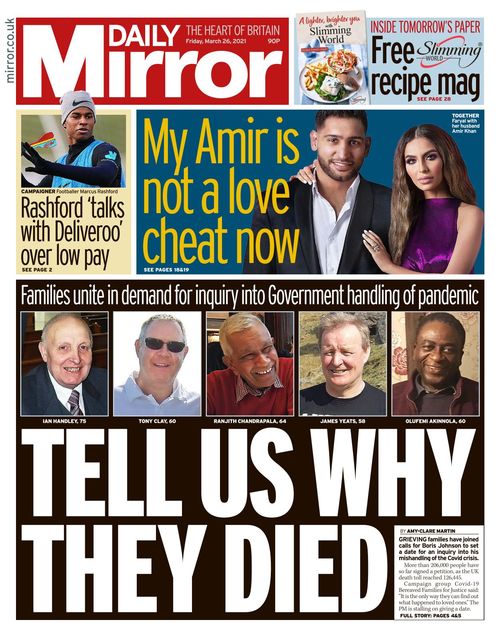 Daily Mirror - 2021-03-26