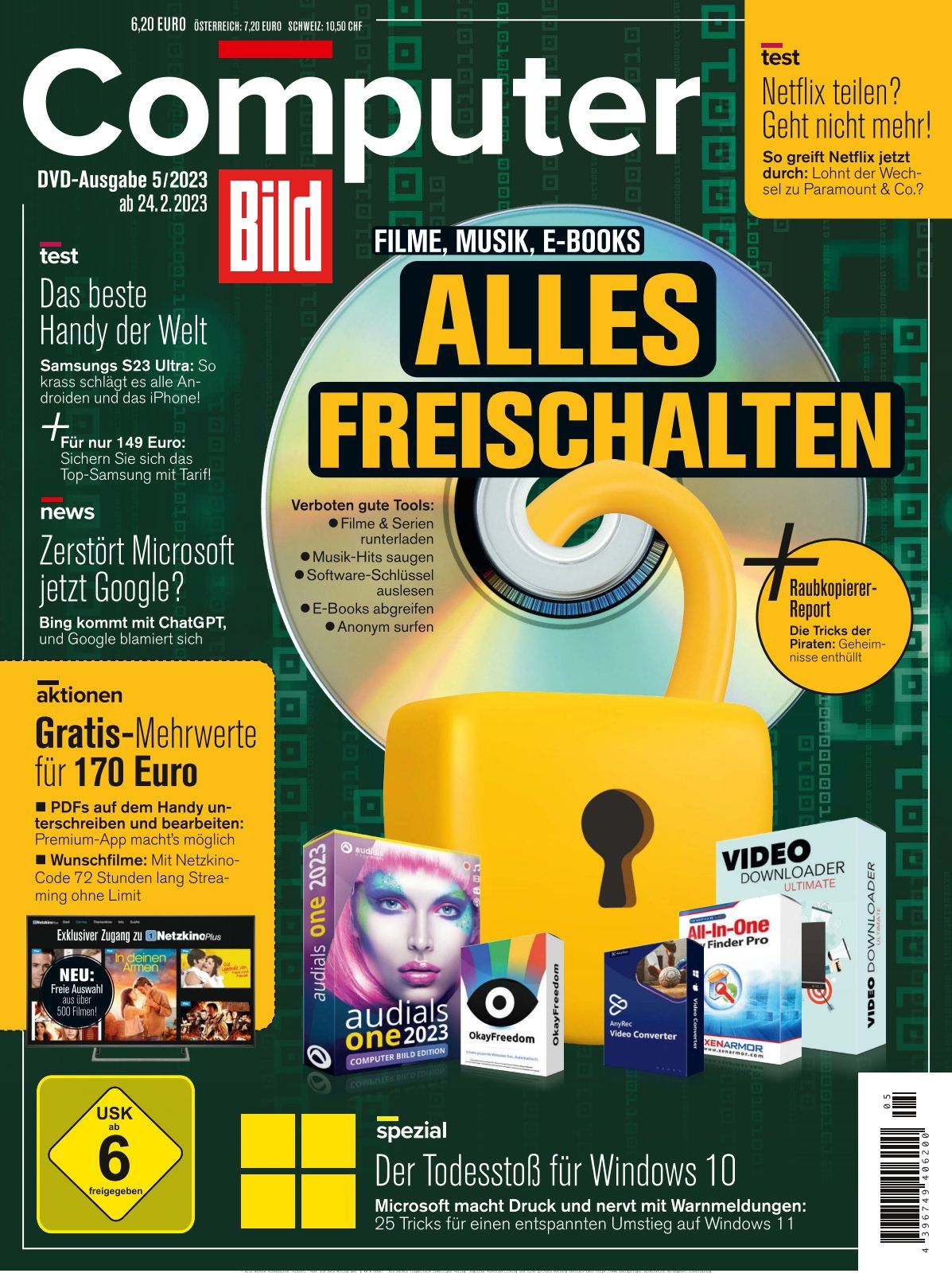 Computer BILD DVD - Ausgabe 05/2023