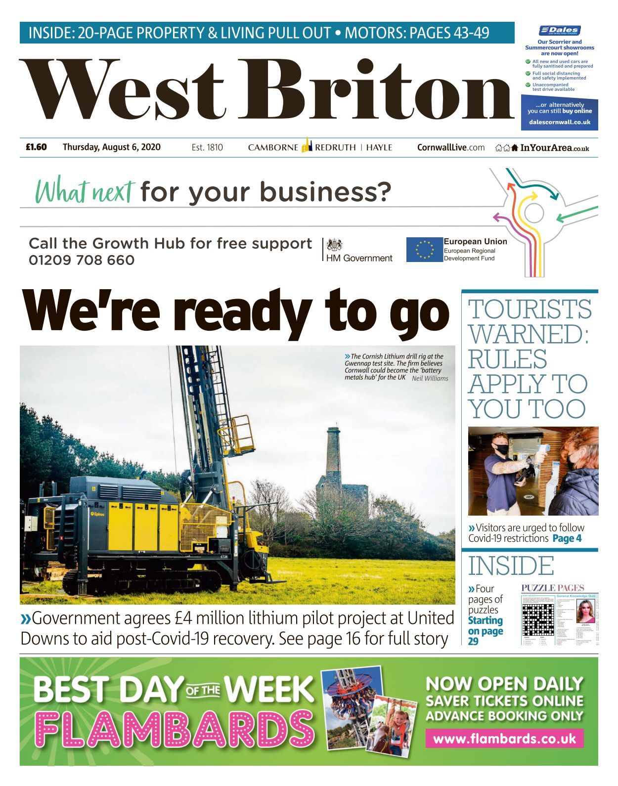 West Briton Redruth - 2020-08-06