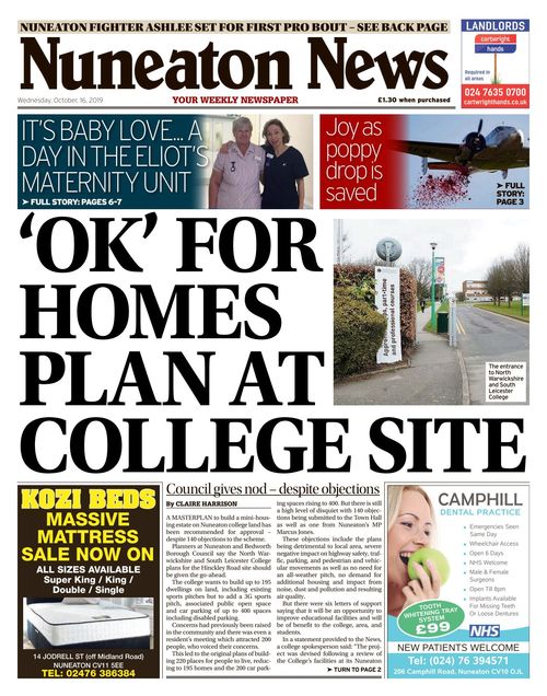 Nuneaton News - 2019-10-16