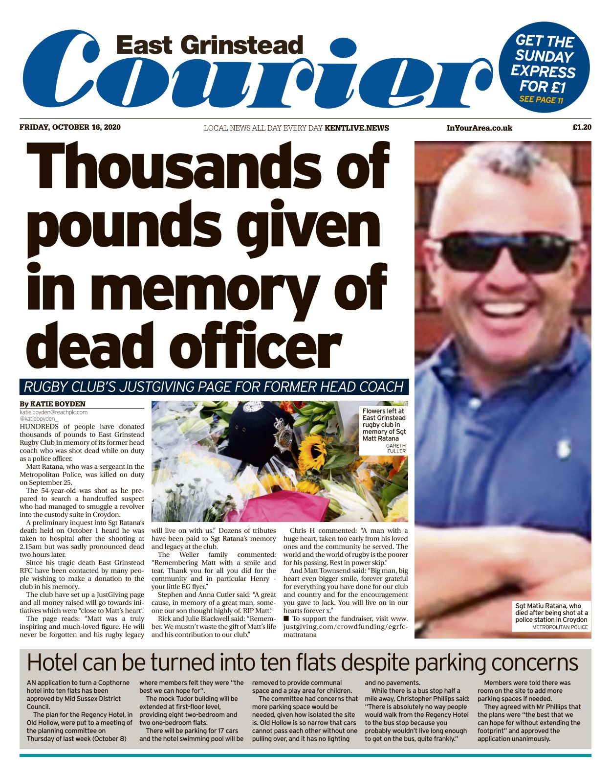 East Grinstead Courier - 2020-10-16