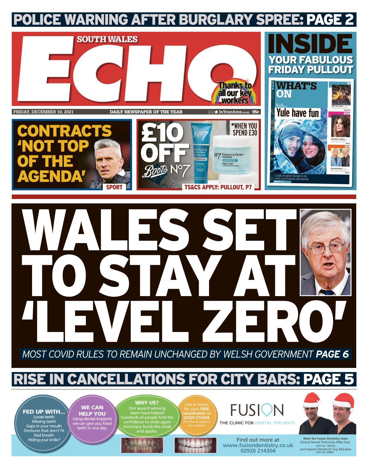 South Wales Echo - 2021-12-10