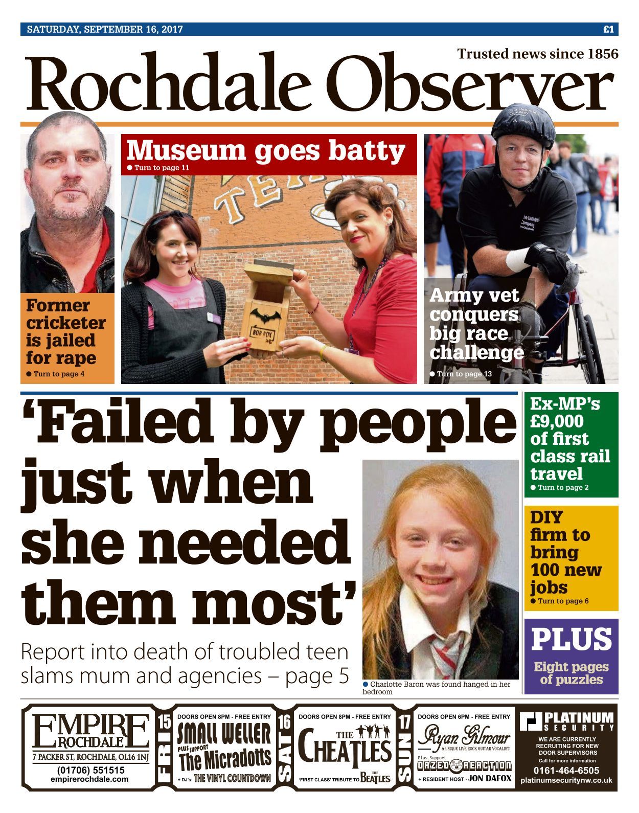Rochdale Observer - 2017-09-16