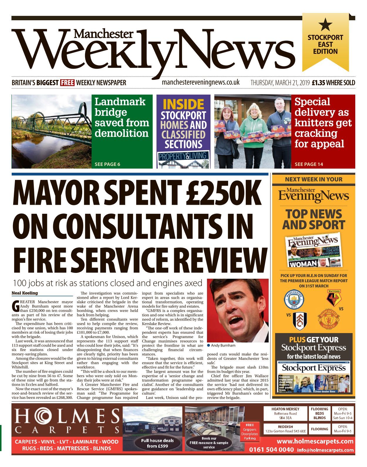 Manchester Weekly News Stockport - 2019-03-21