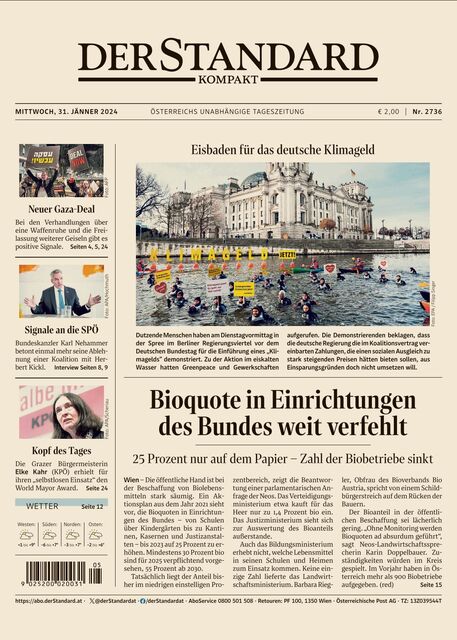 DER STANDARD Kompakt - 2024-01-31