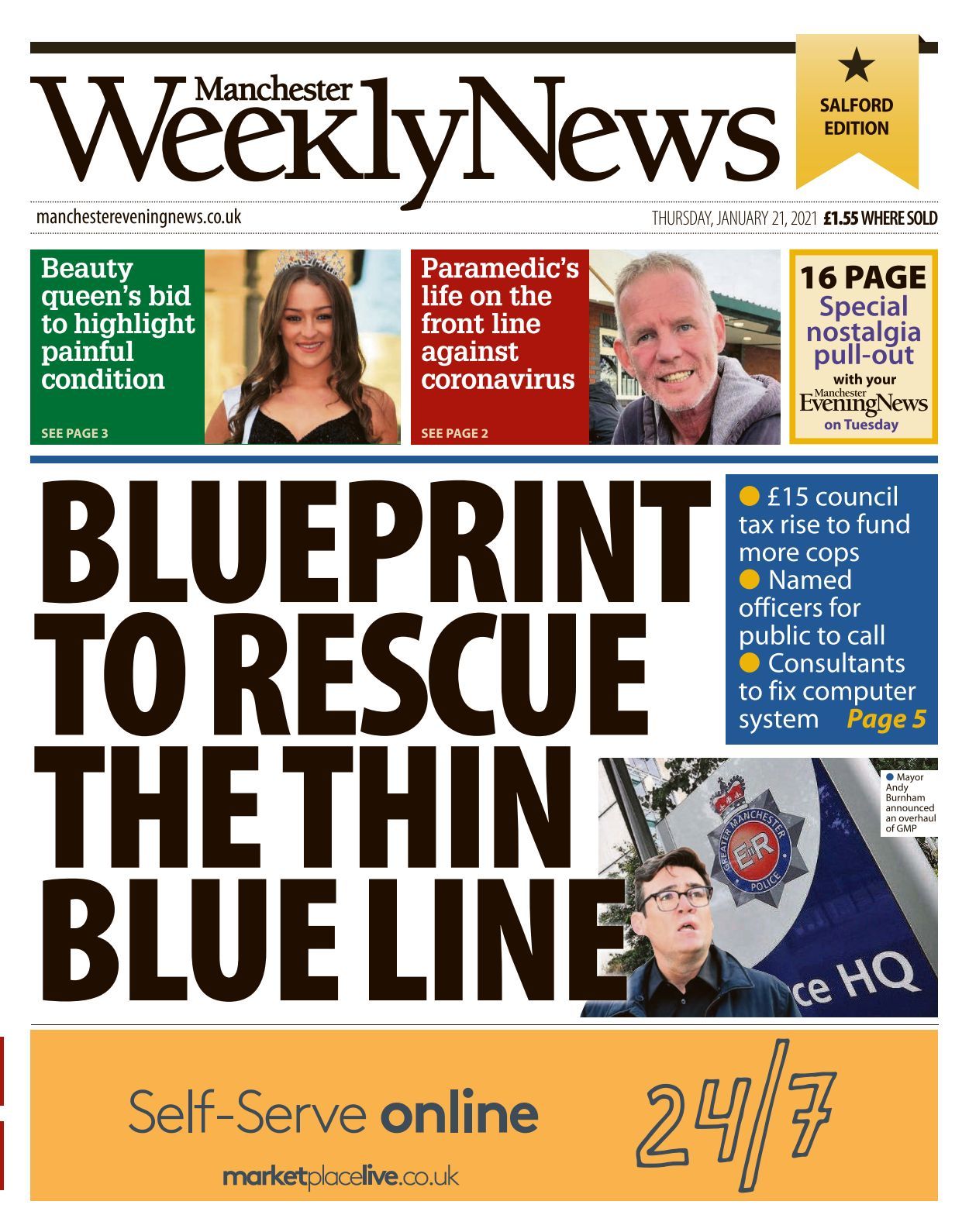 Manchester Weekly News Salford - 2021-01-21