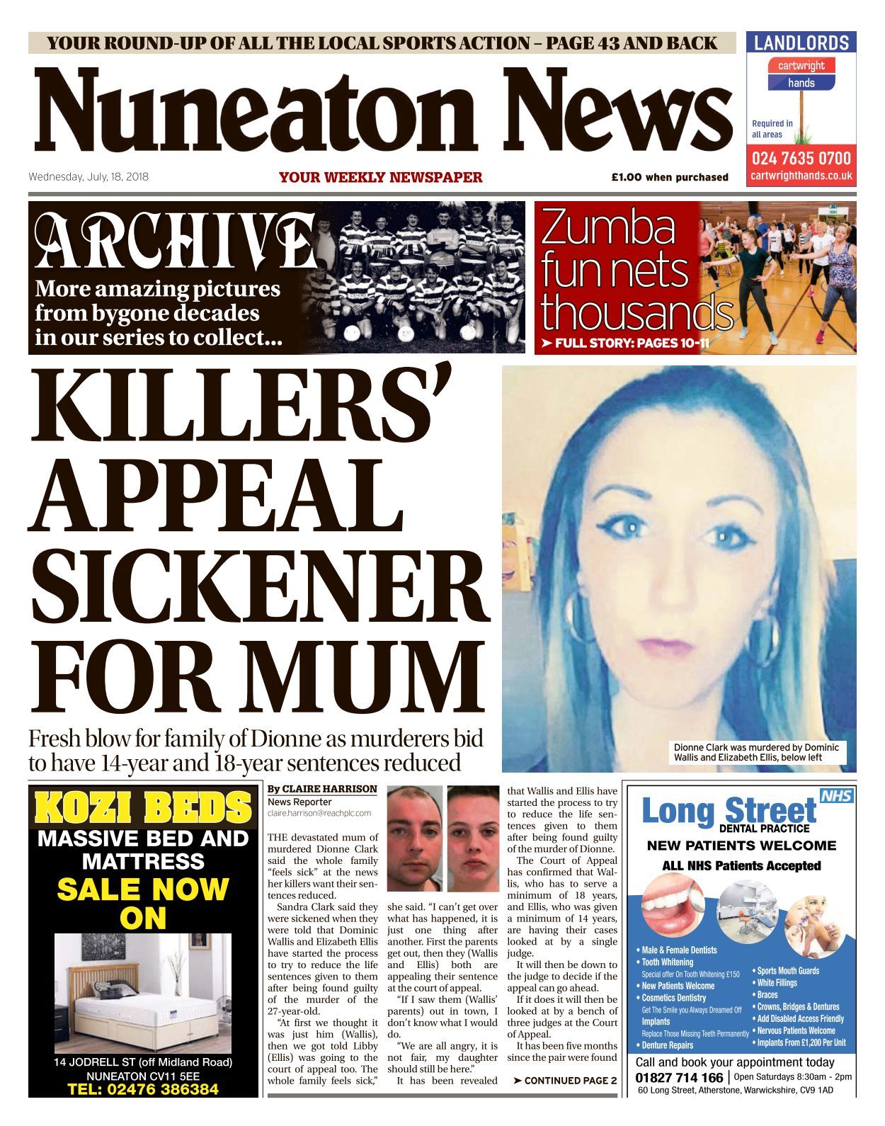 Nuneaton News - 2018-07-18