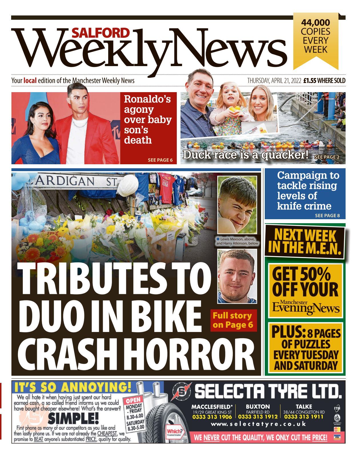 Manchester Weekly News Salford - 2022-04-21