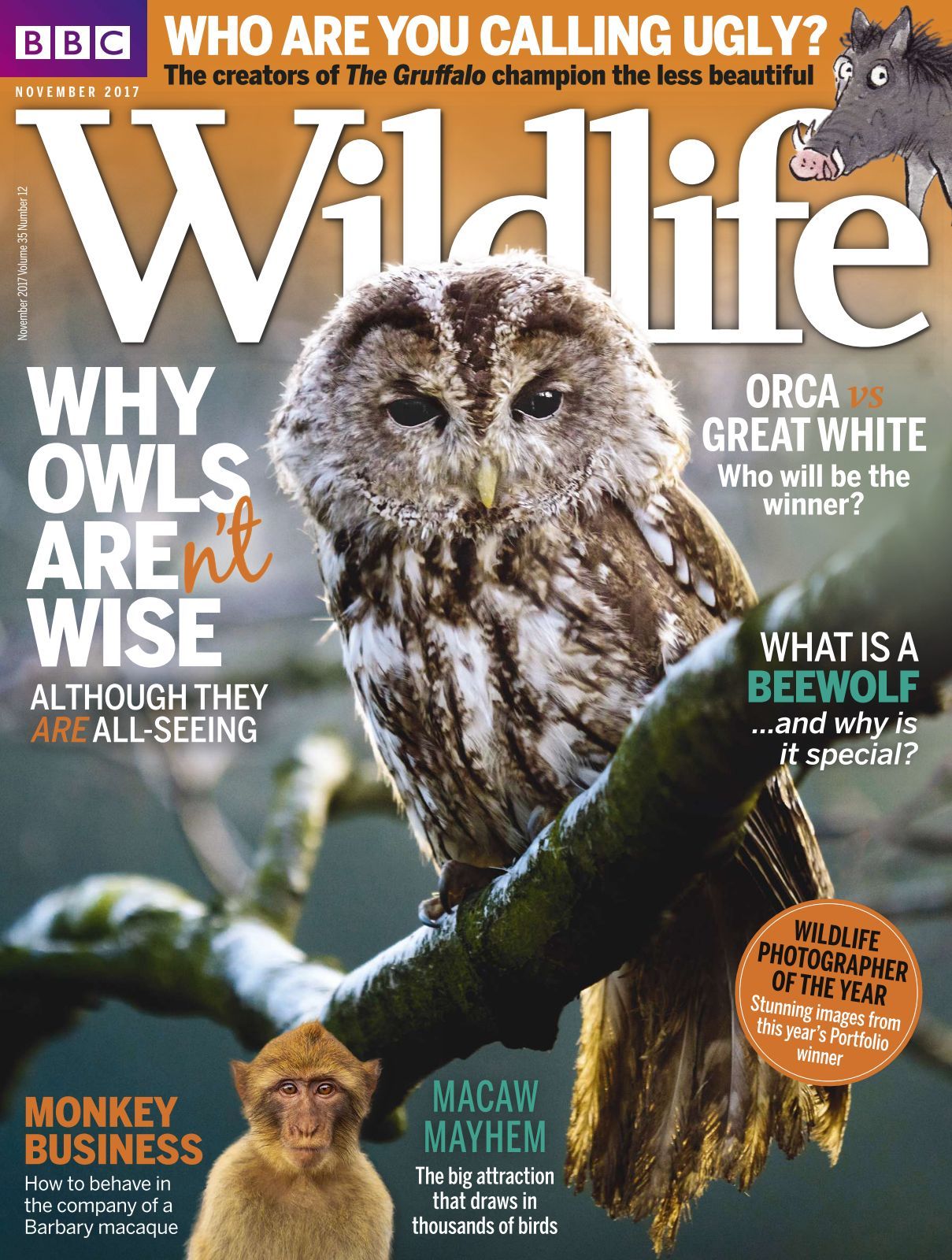BBC Wildlife - issue 11/2017