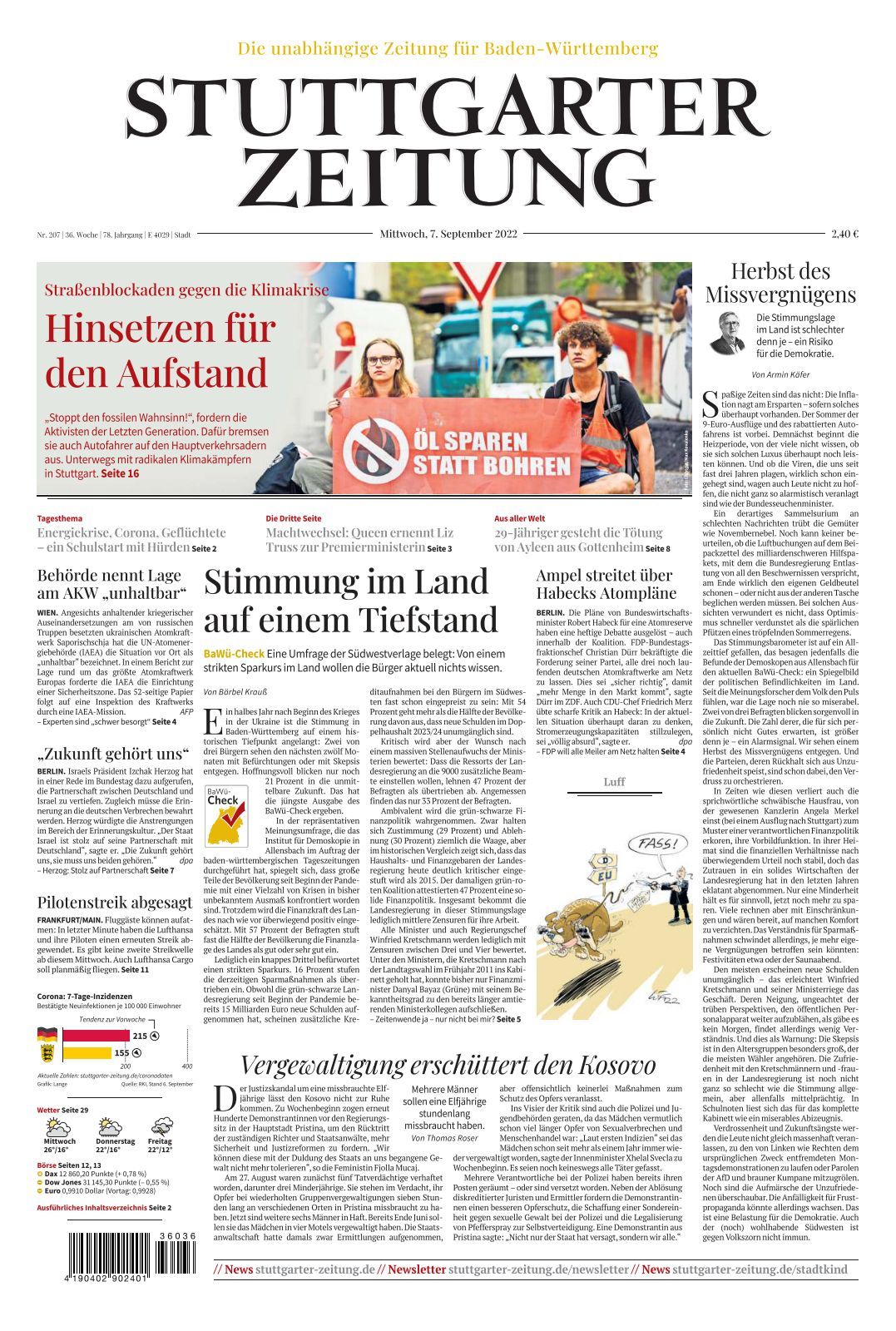 Stuttgarter Zeitung - 2022-09-07
