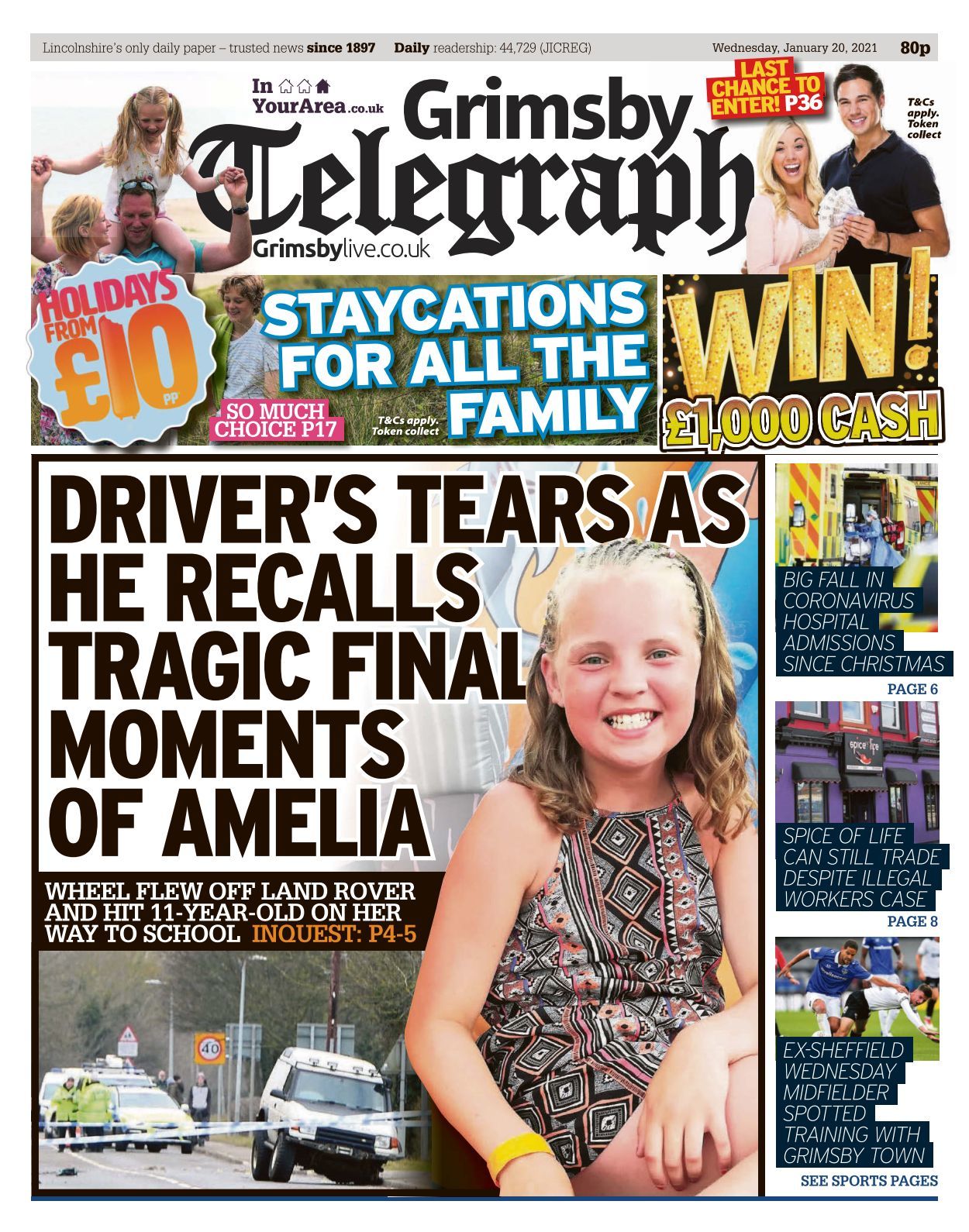 Grimsby Telegraph - 2021-01-20