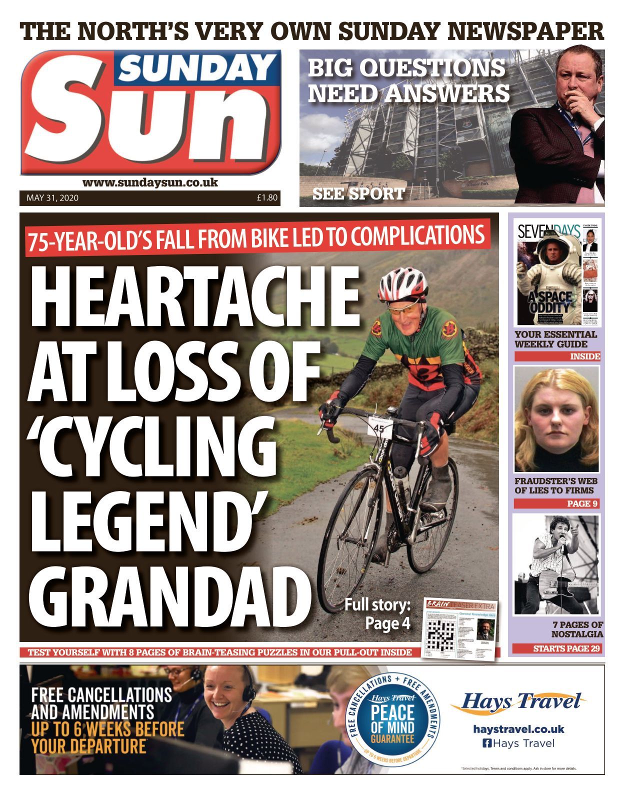 Sunday Sun - 2020-05-31