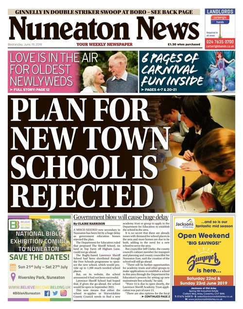 Nuneaton News - 2019-06-19