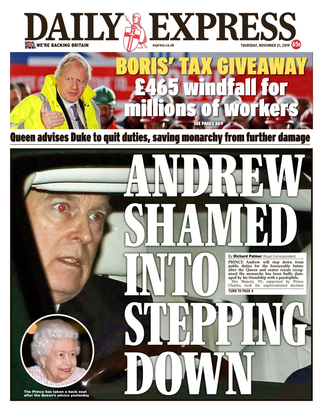 Daily Express - 2019-11-21