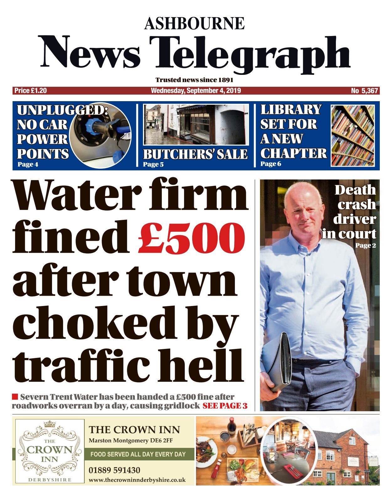 Ashbourne News Telegraph - 2019-09-04