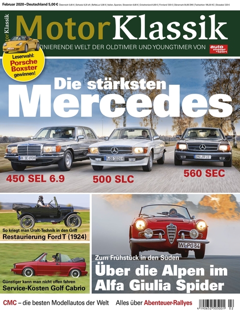 Motor Klassik - Ausgabe 02/2020