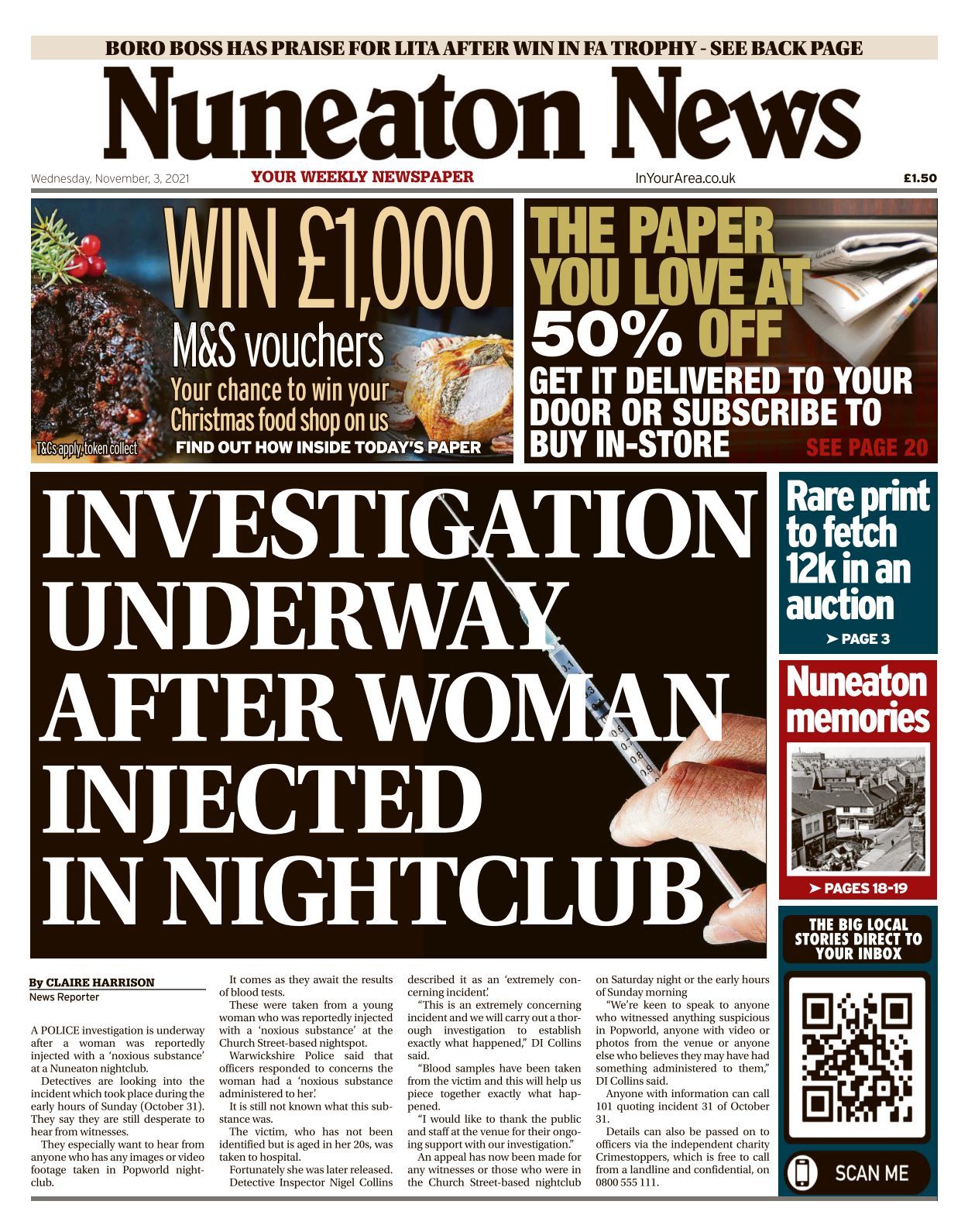 Nuneaton News - 2021-11-03