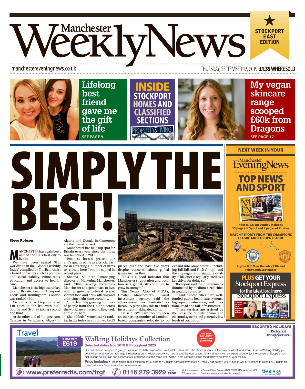 Manchester Weekly News Stockport - 2019-09-12