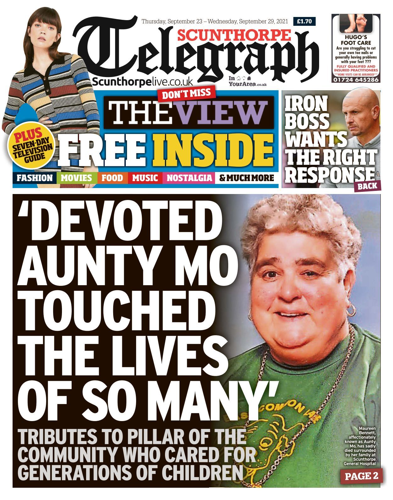 Scunthorpe Telegraph - 2021-09-23