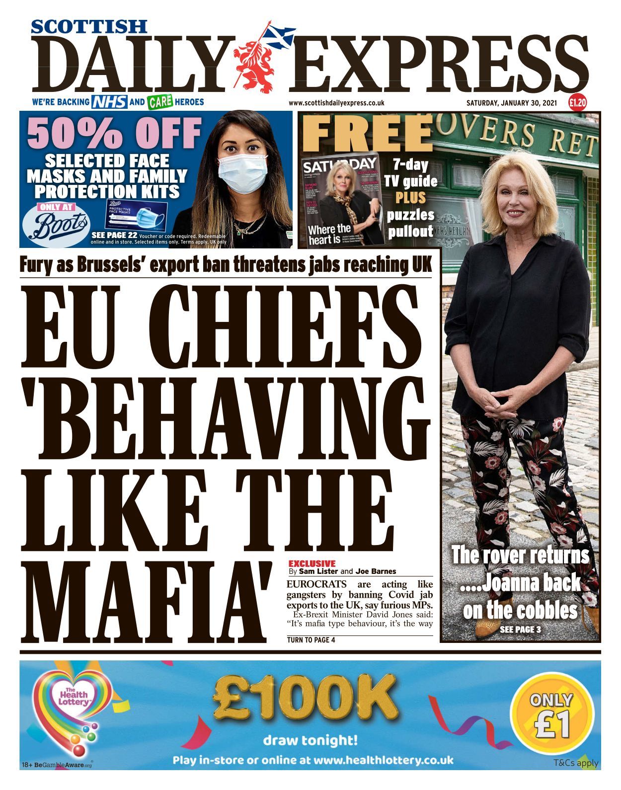 Scottish Daily Express - 2021-01-30