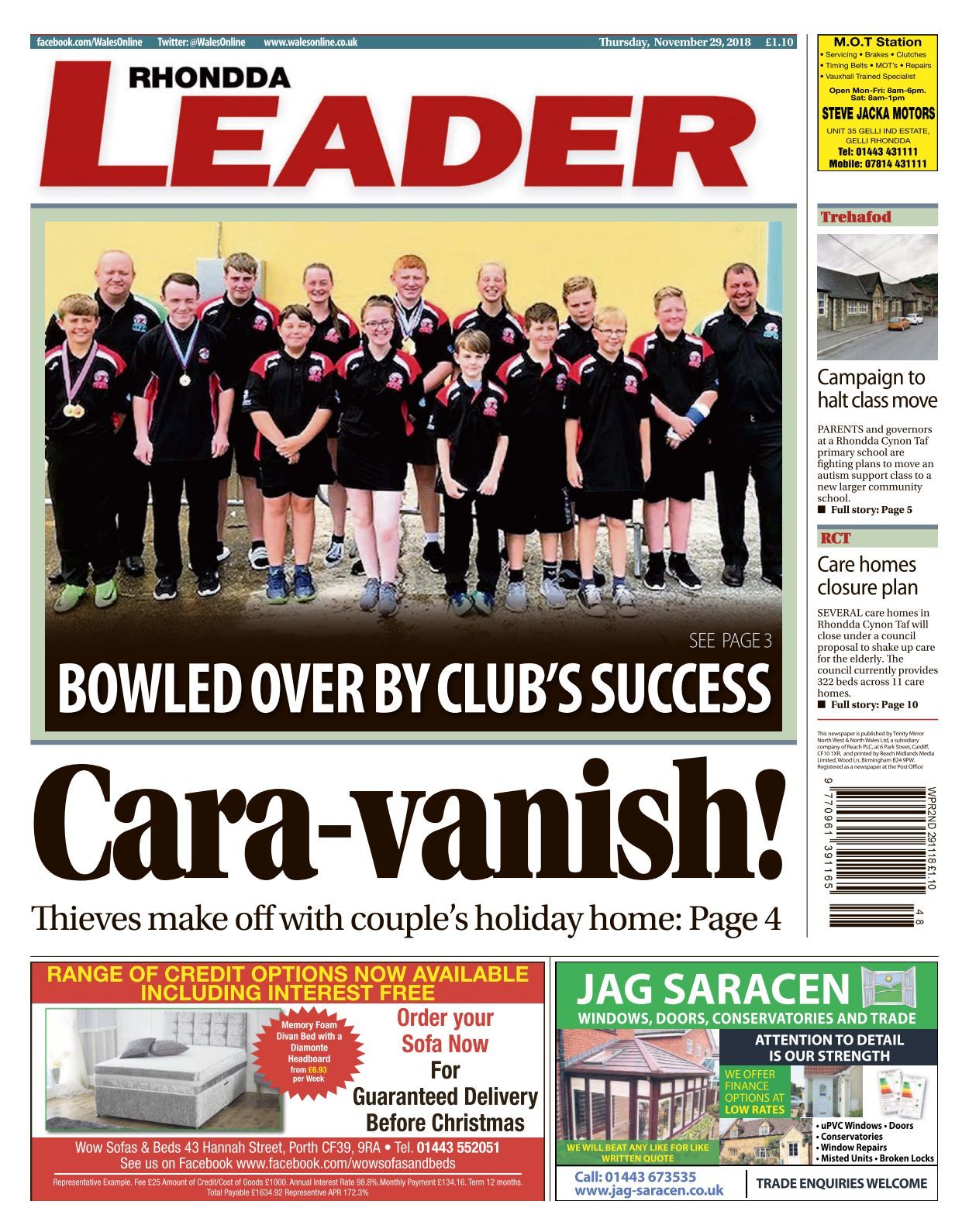 Rhondda Leader - 2018-11-29