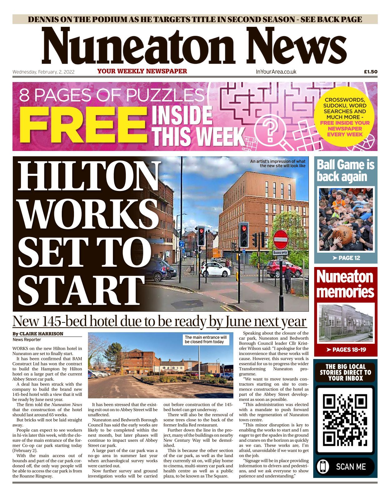Nuneaton News - 2022-02-02