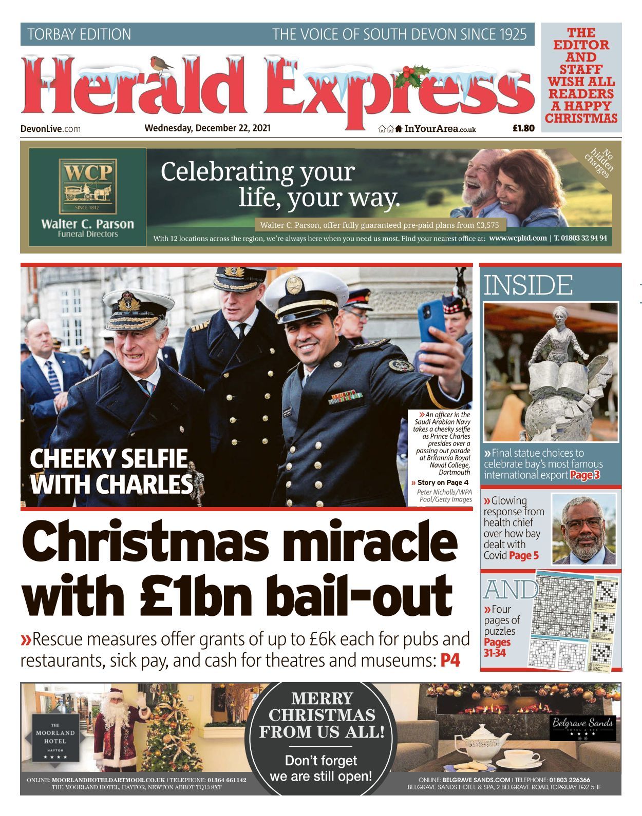 Herald Express Torbay - 2021-12-22
