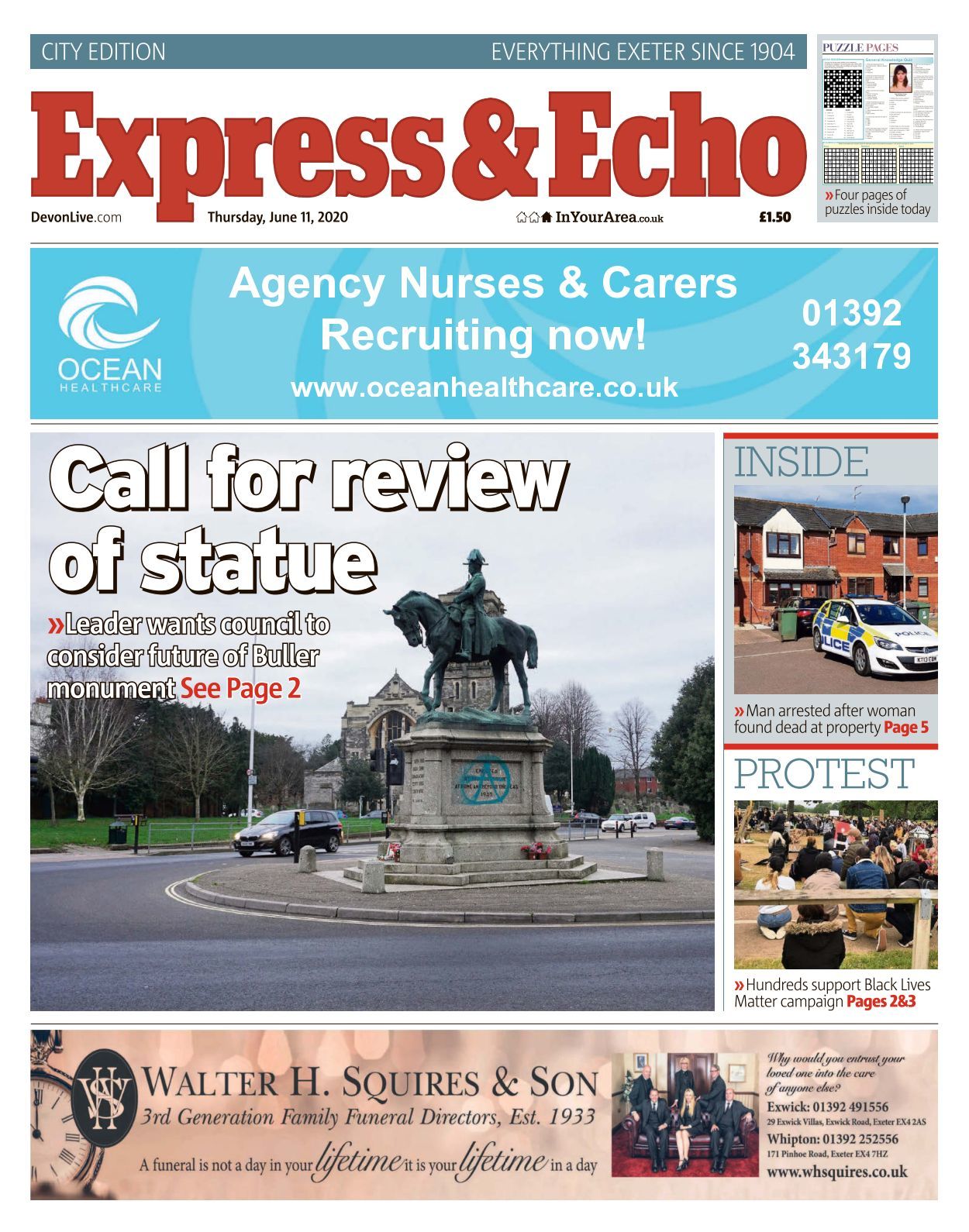 Exeter Express And Echo - 2020-06-11