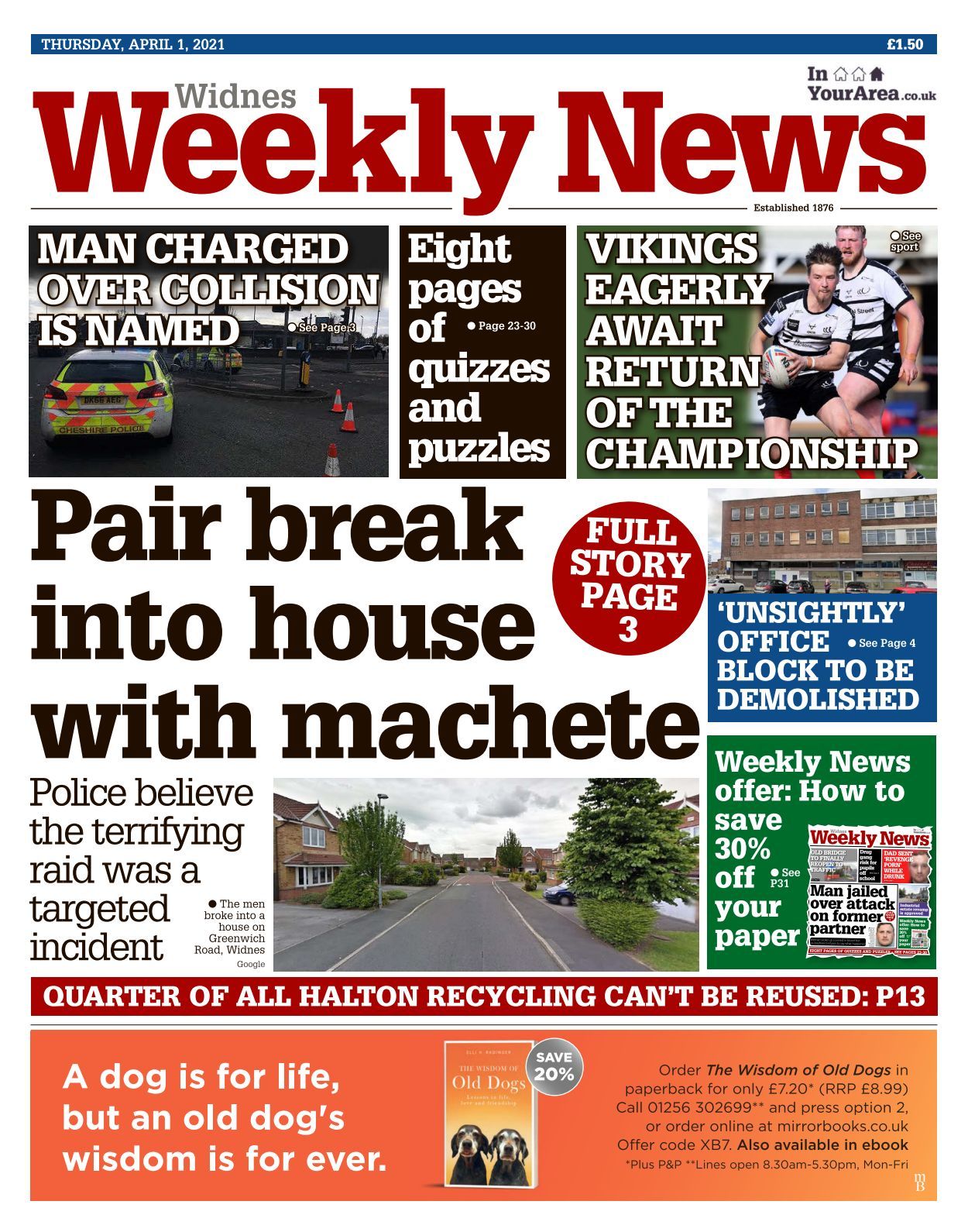 Widnes Weekly News - 2021-04-01