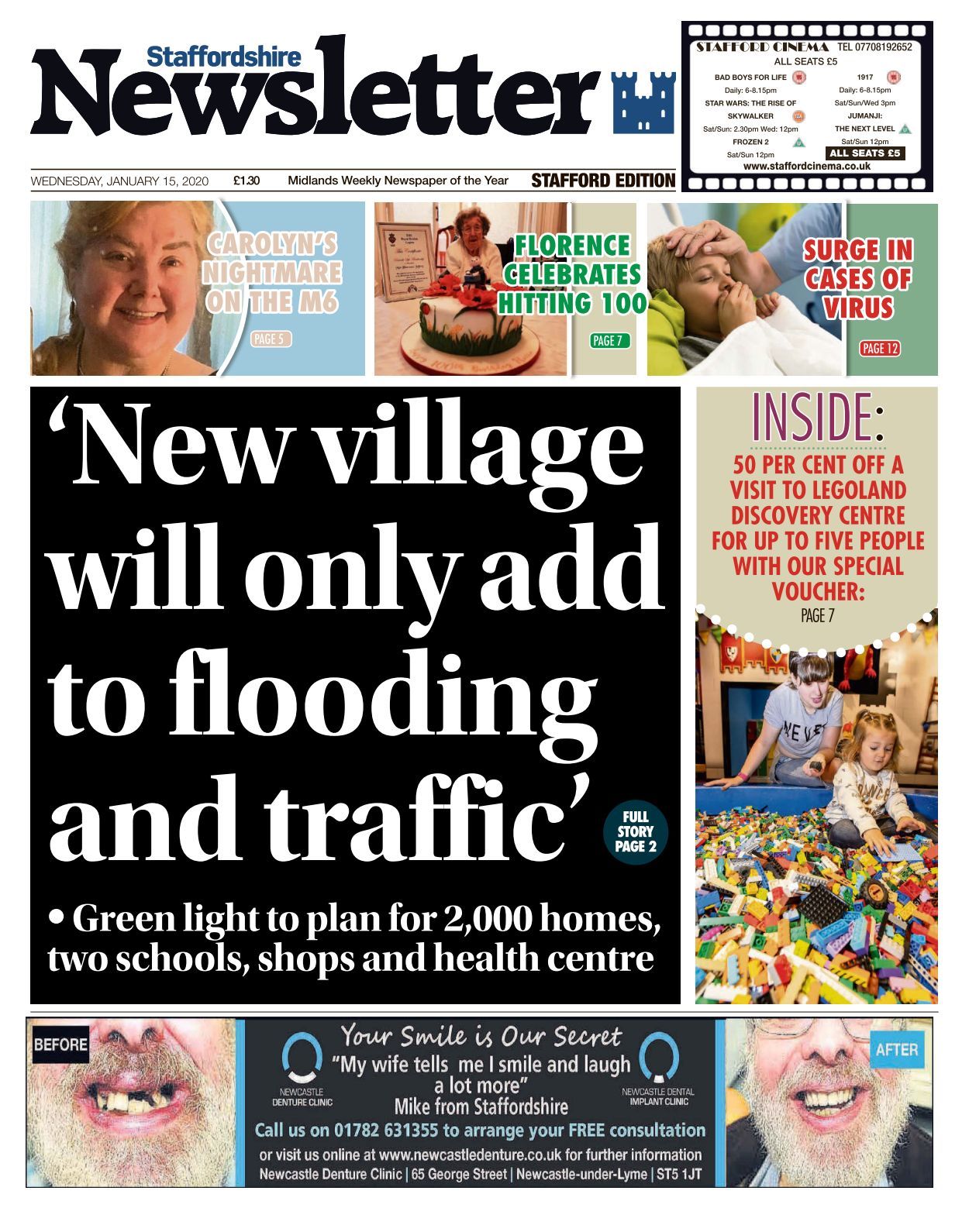 Staffordshire Newsletter - 2020-01-15