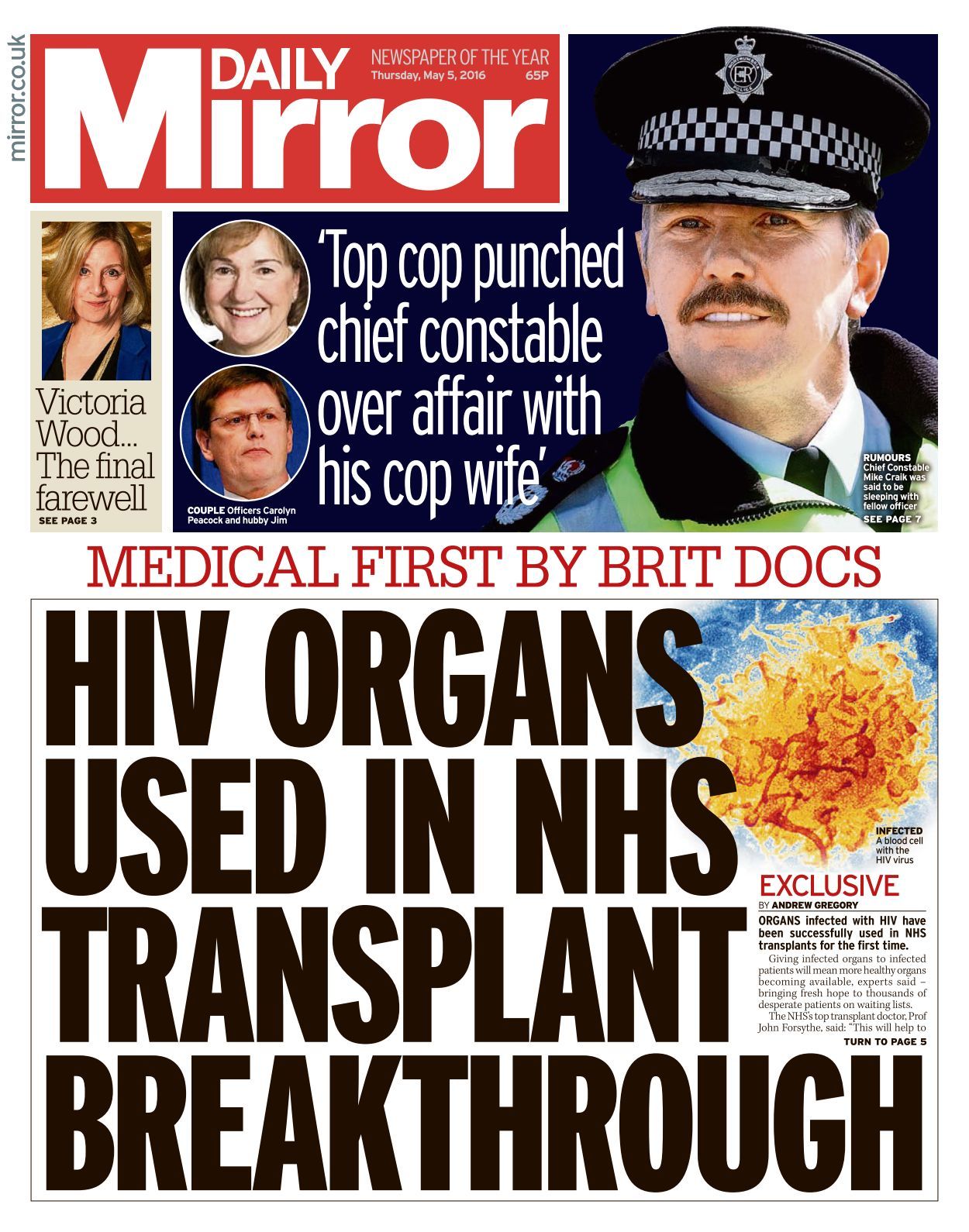 Daily Mirror - 2016-05-05