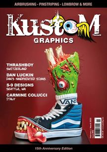 Pinstriping & Kustom Graphics Magazine - issue 91