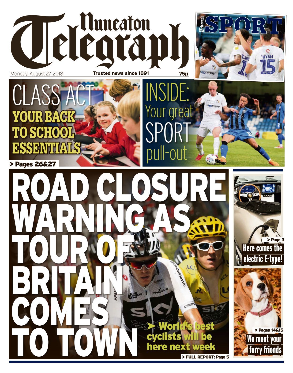 Nuneaton Telegraph - 2018-08-27