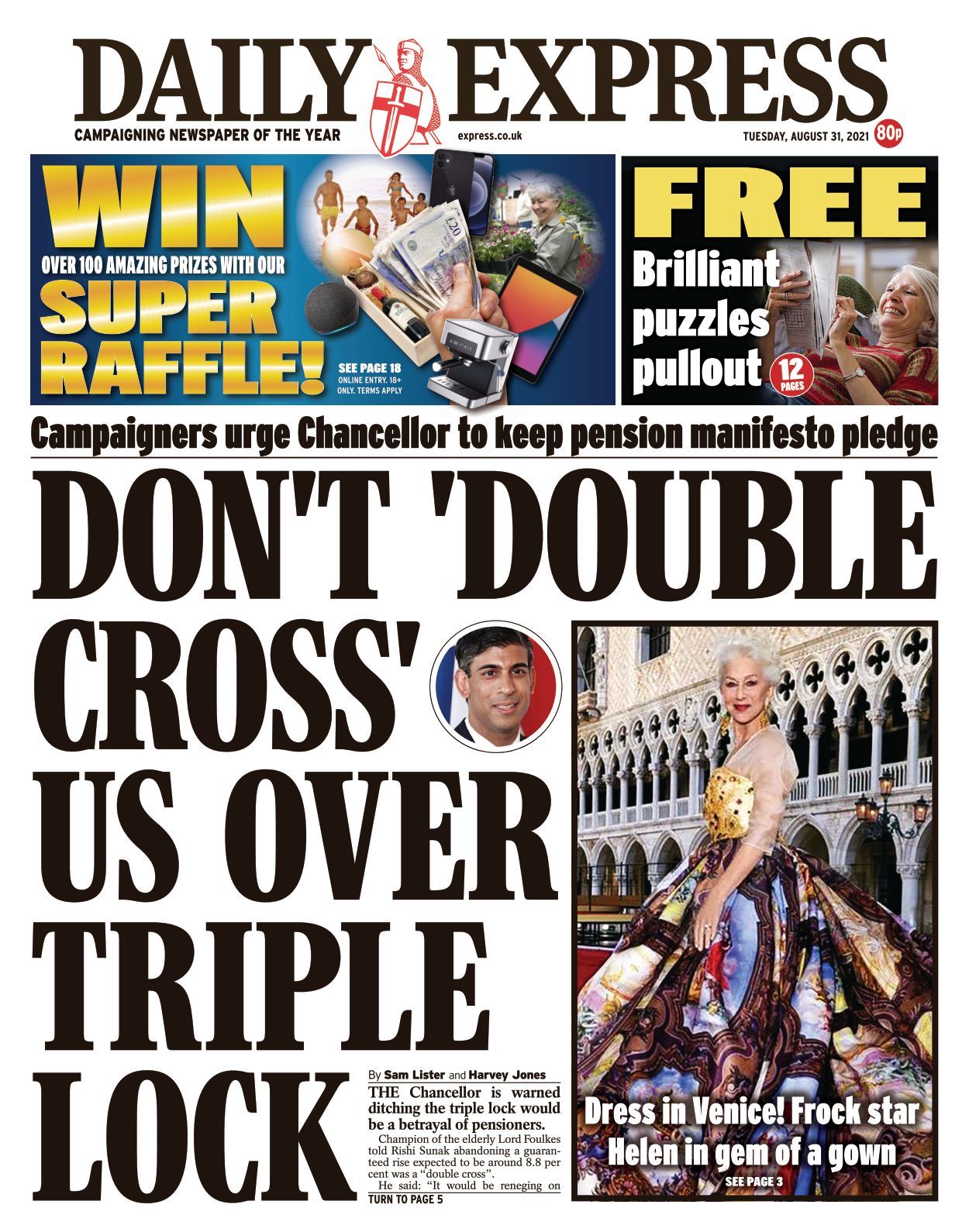 Daily Express - 2021-08-31