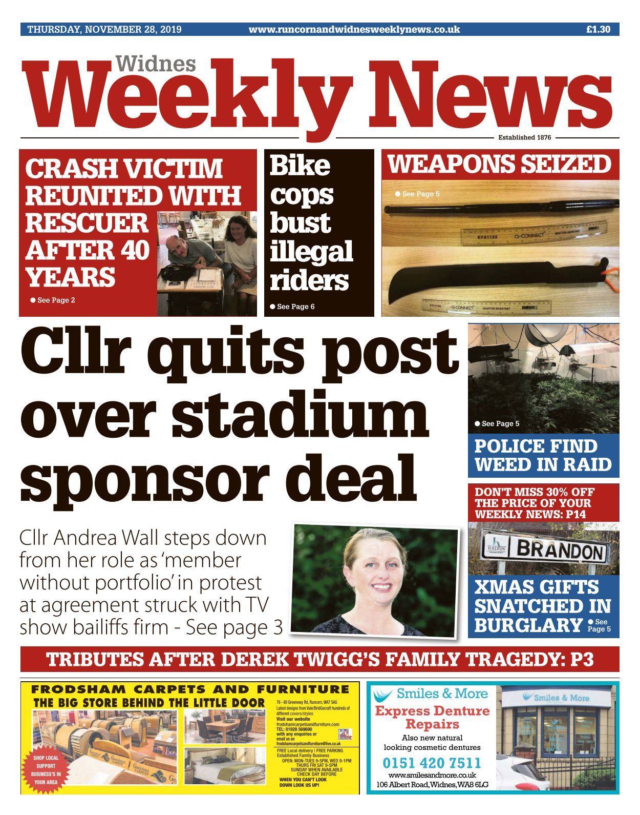 Widnes Weekly News - 2019-11-28