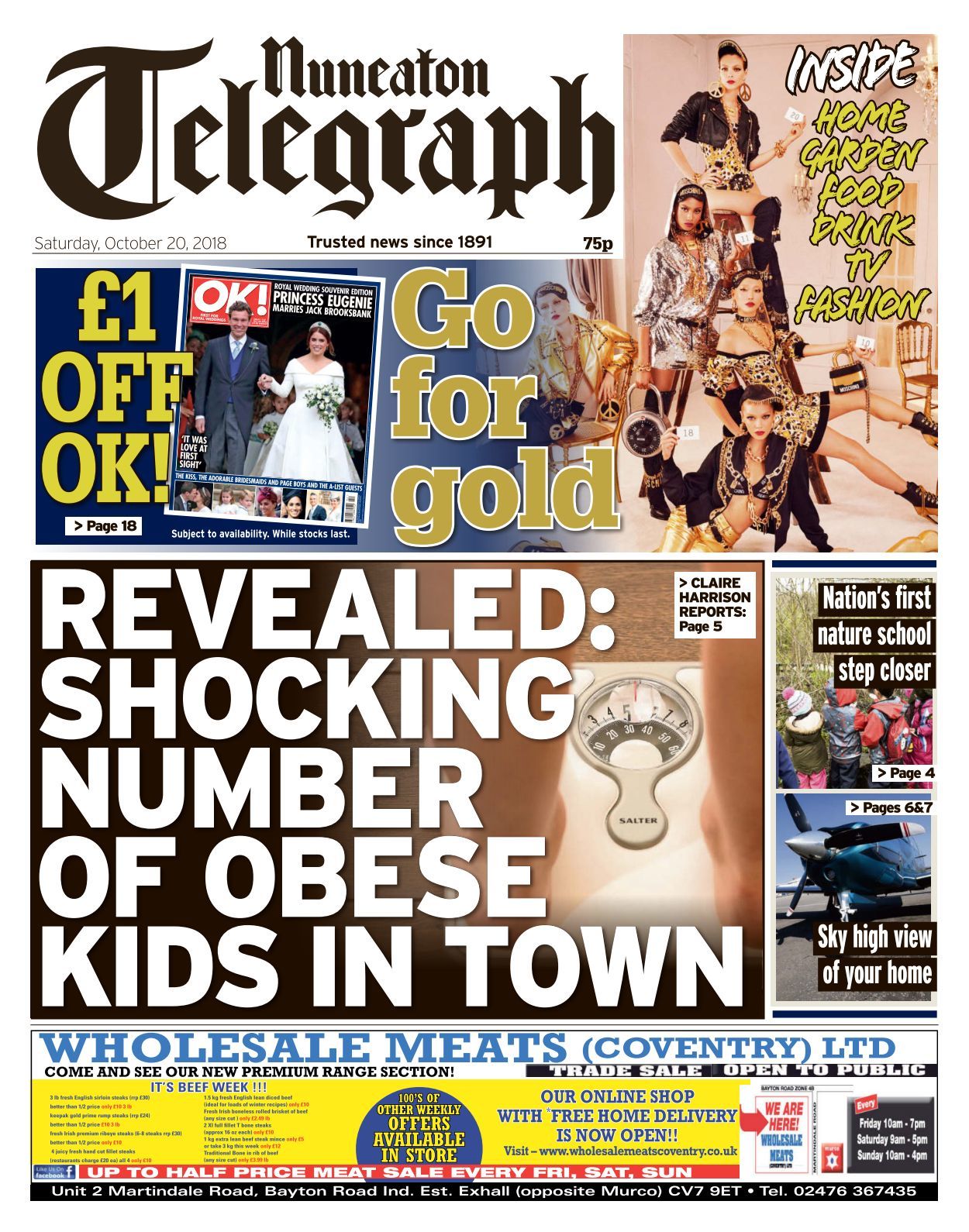 Nuneaton Telegraph - 2018-10-20
